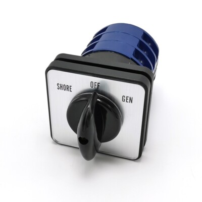 40 Amp Transfer Switch,Shore-Off-Gen Rotary Switch for RV,Motorhome ...