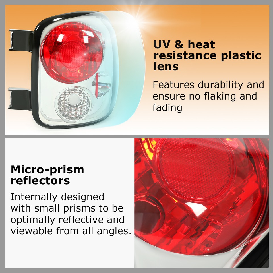 For 1999-2004 Chevy Silverado/GMC Sierra 1500 2500 3500 Stepside Tail ...