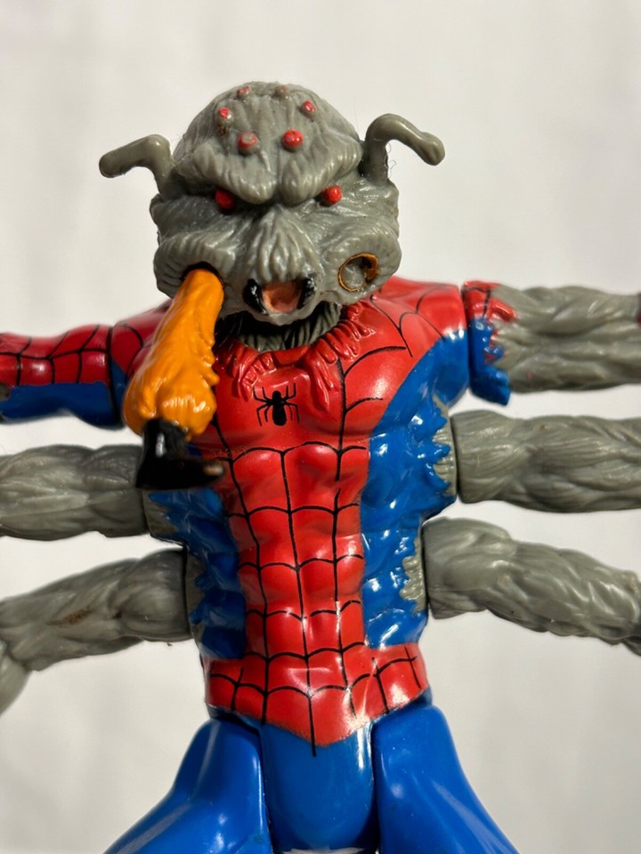 Manspider Vintage 1995 Marvel Spider-Man 6 Arm Mutant Action Figure ...