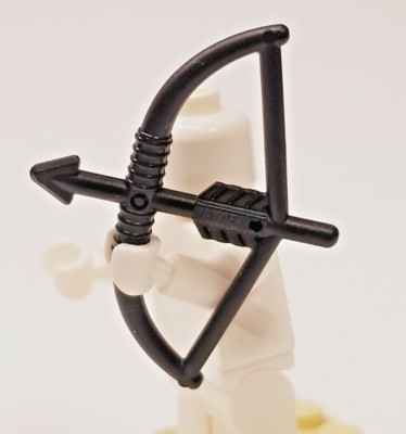 NEW LEGO Black Bow and Arrow Minifigure Weapon Native American Hunting ...