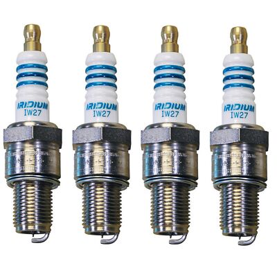 4 X DENSO IRIDIUM POWER Technologies Performance Alloy Spark Plugs IW27 ...