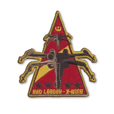 RED LEADER X-WING IRON ON PATCH 3.75" Fighter Star Wars Fan Jedi ...