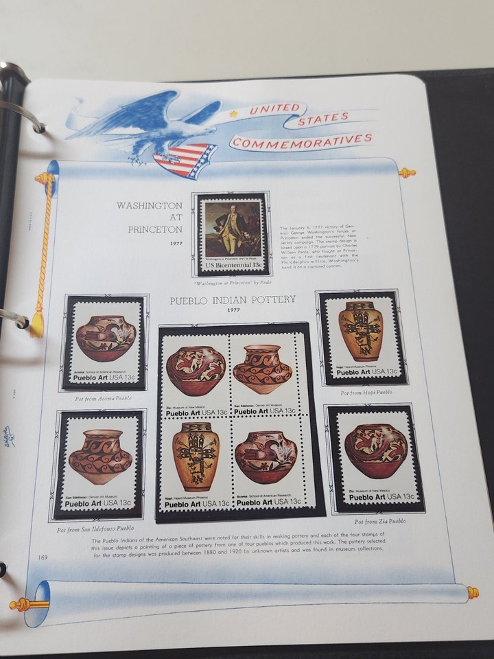 White Ace Stamp Collector's Album complete 1962 -1978 Page 91 To 179 | eBay