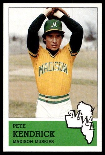 1983 Fritsch Madison Muskies 23 Pete Kendrick Baseball Card | eBay