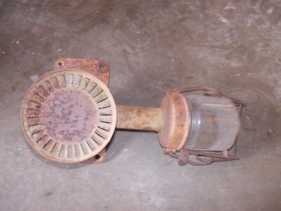 Ford 8N Tractor hood glass jar air cleaner EXTREMELY RARE w/ ORIGINAL ...