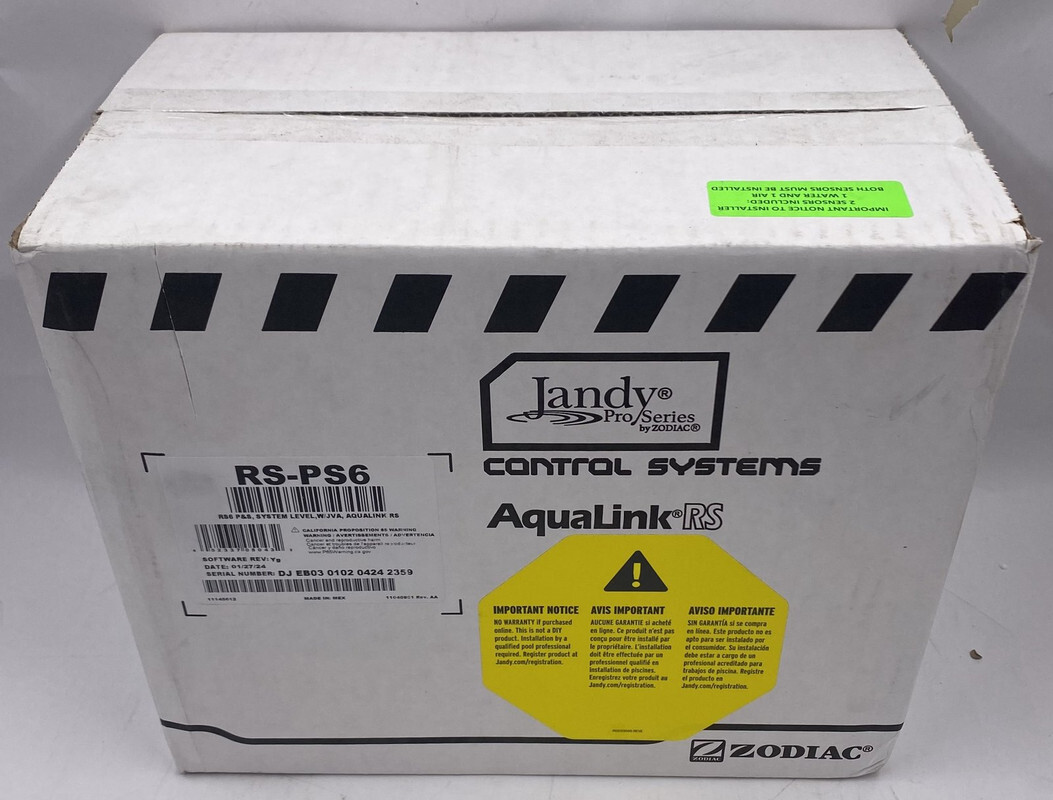 ZODIAC JANDY PROSERIES AQUALINK RS-PS6 CONTROL SYSTEM | eBay