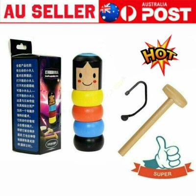Immortal Doll by Unbreakable Wooden Magic Toy The Wooden Stubborn Man ...