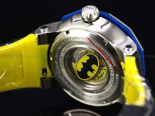 Rare Invicta DC Comics Men's 52mm Batman LE#692 Automatic 200m Diver ...