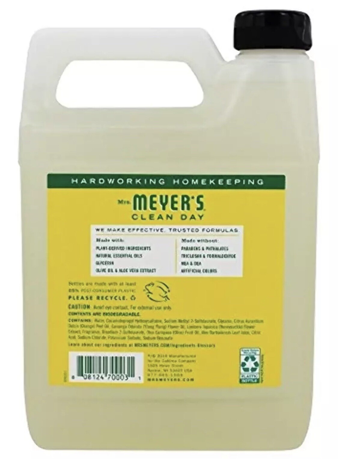 Lot Of 3 Mrs Meyers Liquid Hand Soap Refill Honeysuckle 33 Fl Oz Ebay
