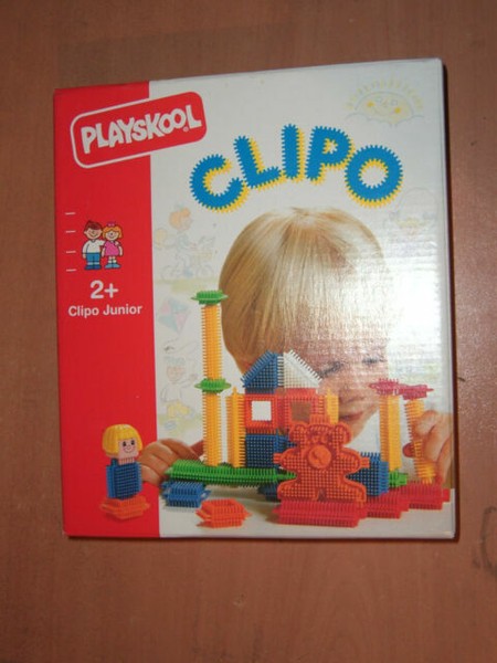1991 Vintage Playskool Clipo Junior Stickle Bricks SFINOTOUBLAKIA 2 MIB ...