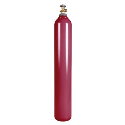 New 150 Cu Ft Steel Inert Gas Cylinder CGA580 Valve Helium Argon or ...