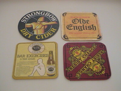 LOT /4 STRONGBOW GAYMER'S OLDE ENGLISH BANKS BEER ALE CIDER DRINKING ...