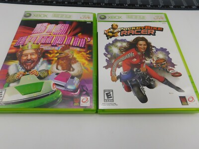 Xbox 360 & Original Xbox Video Game Burger King Pocket bike Racer & Big ...