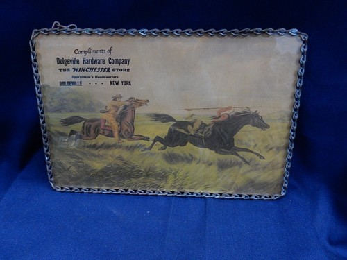 Rare Vintage 1920's The Winchester Store Gun Hunting Dolgeville ...