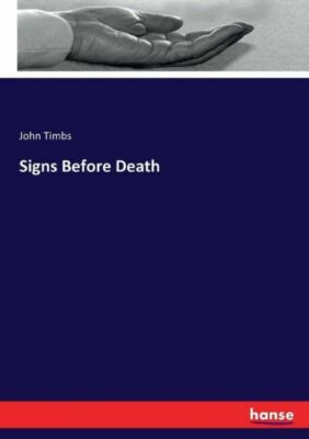 Signs Before Death 9783337404901| eBay