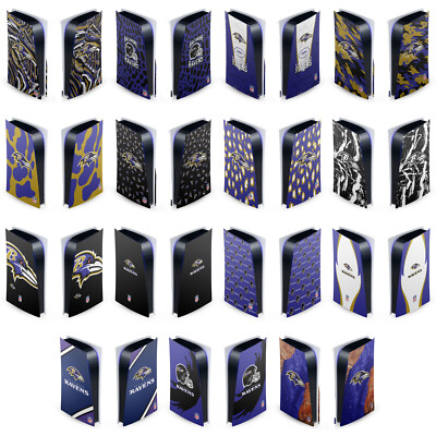 OFFICIAL NFL BALTIMORE RAVENS VINYL SKIN FOR SONY PS5 DIGITAL EDITION ...