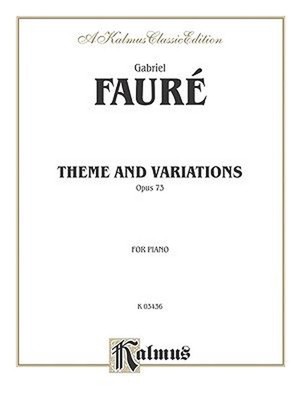 Theme and Variations, Op. 73 (English) Paperback Book | eBay