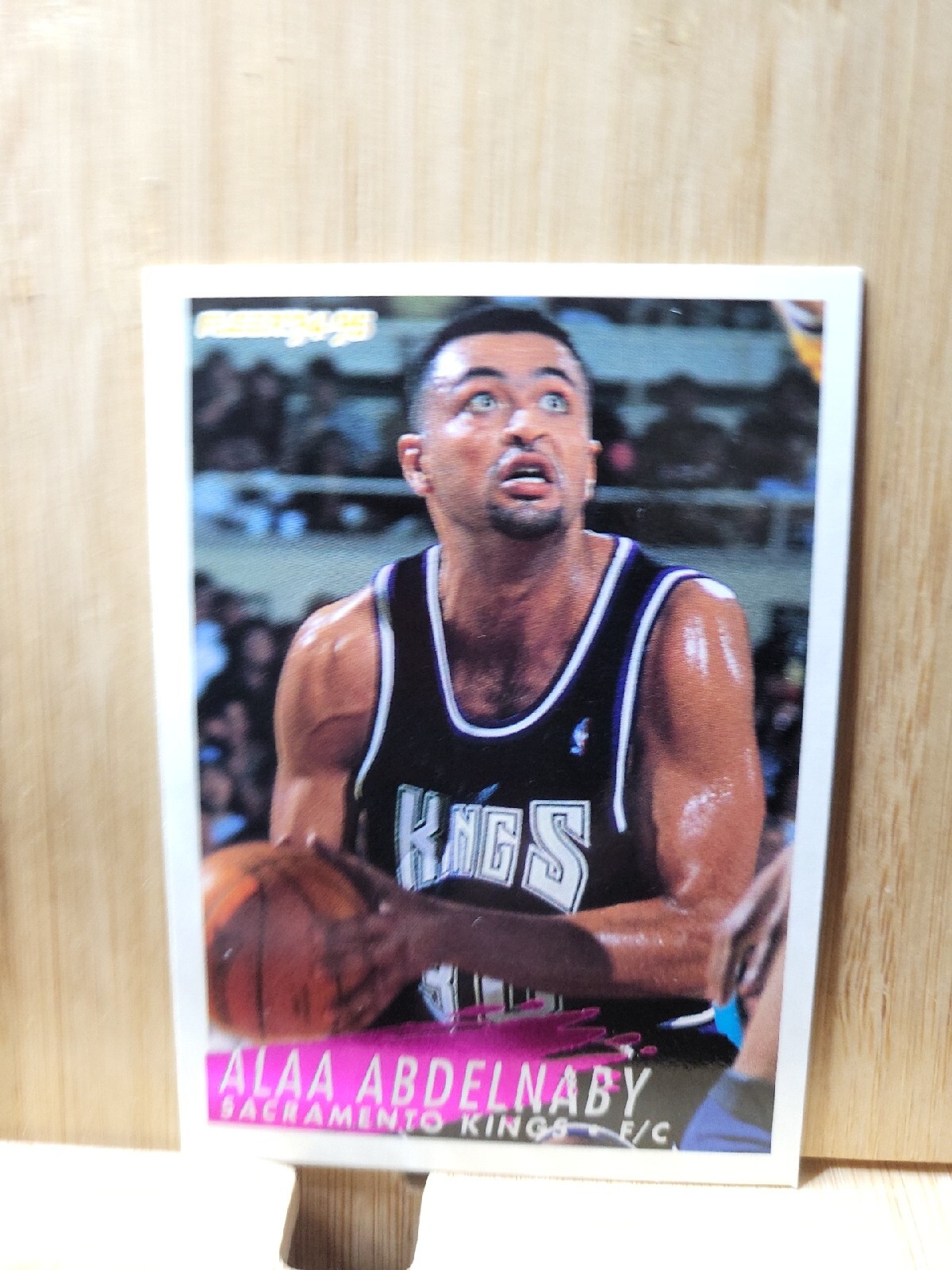 ALAA ABDELNABY🏆#360 Fleer 94-95 Kings NBA Card🏆FREE POST | eBay Australia