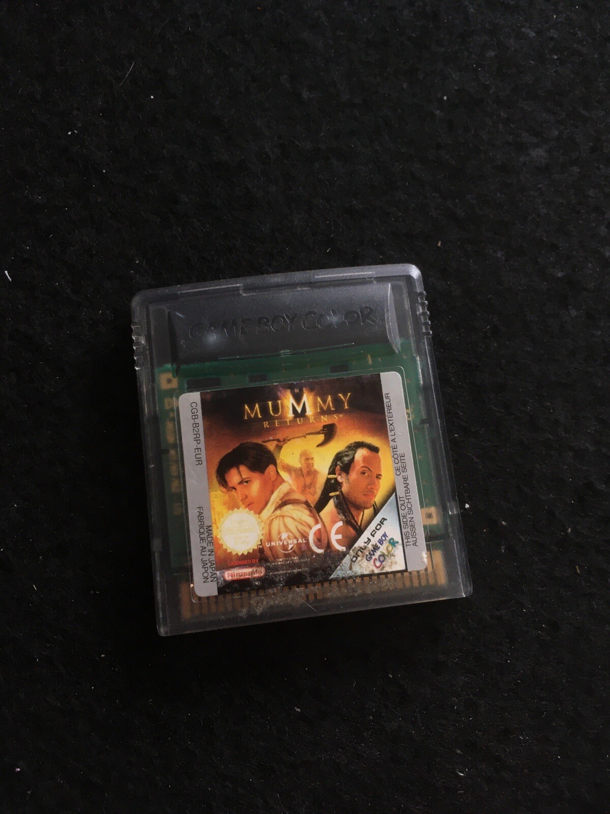 The Mummy Game Boy Color - Juegos Retro Database