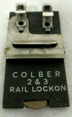 2 & 3 Rail Lockon Track Connector by Colber Lionel & More Railway ...