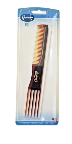 Vintage Goody Hair Combs – Detangling Hair Styling Comb, Parting & Lift ...