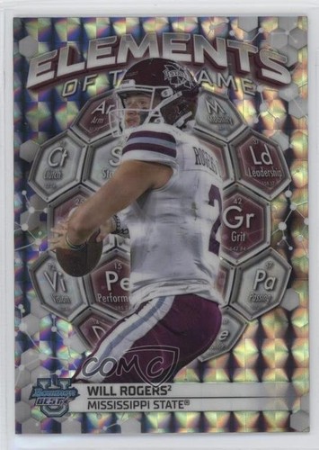 2023 Bowman's Best University - Elements of the Game Will Rogers #ETG ...