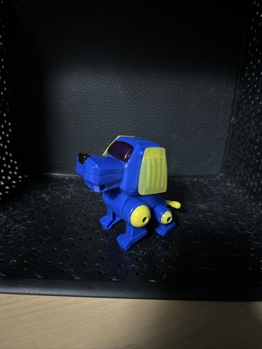 Sega Toys Poo-Chi Robot Dog Yellow/Blu 2000 McDonalds Tiger Electronics ...