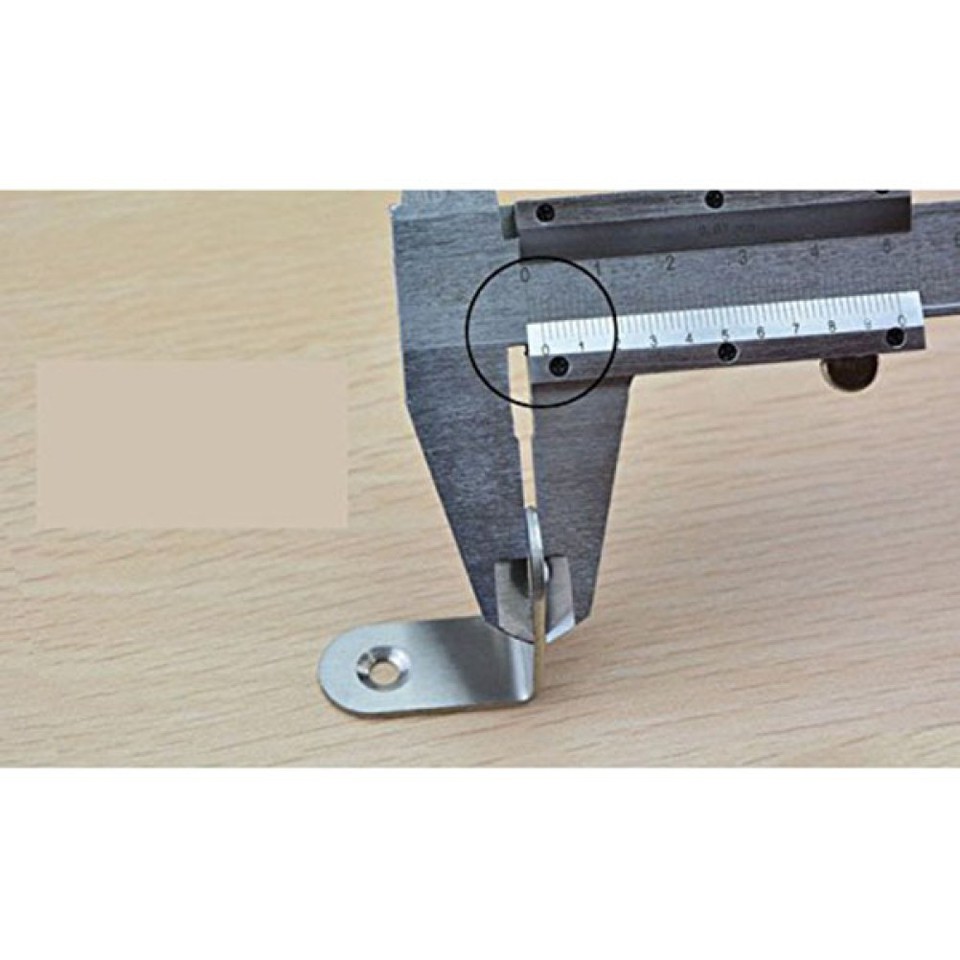 10Pcs 30mm * 30mm * 16mm Stainless Steel 90 Degree Angle Bracket | eBay UK