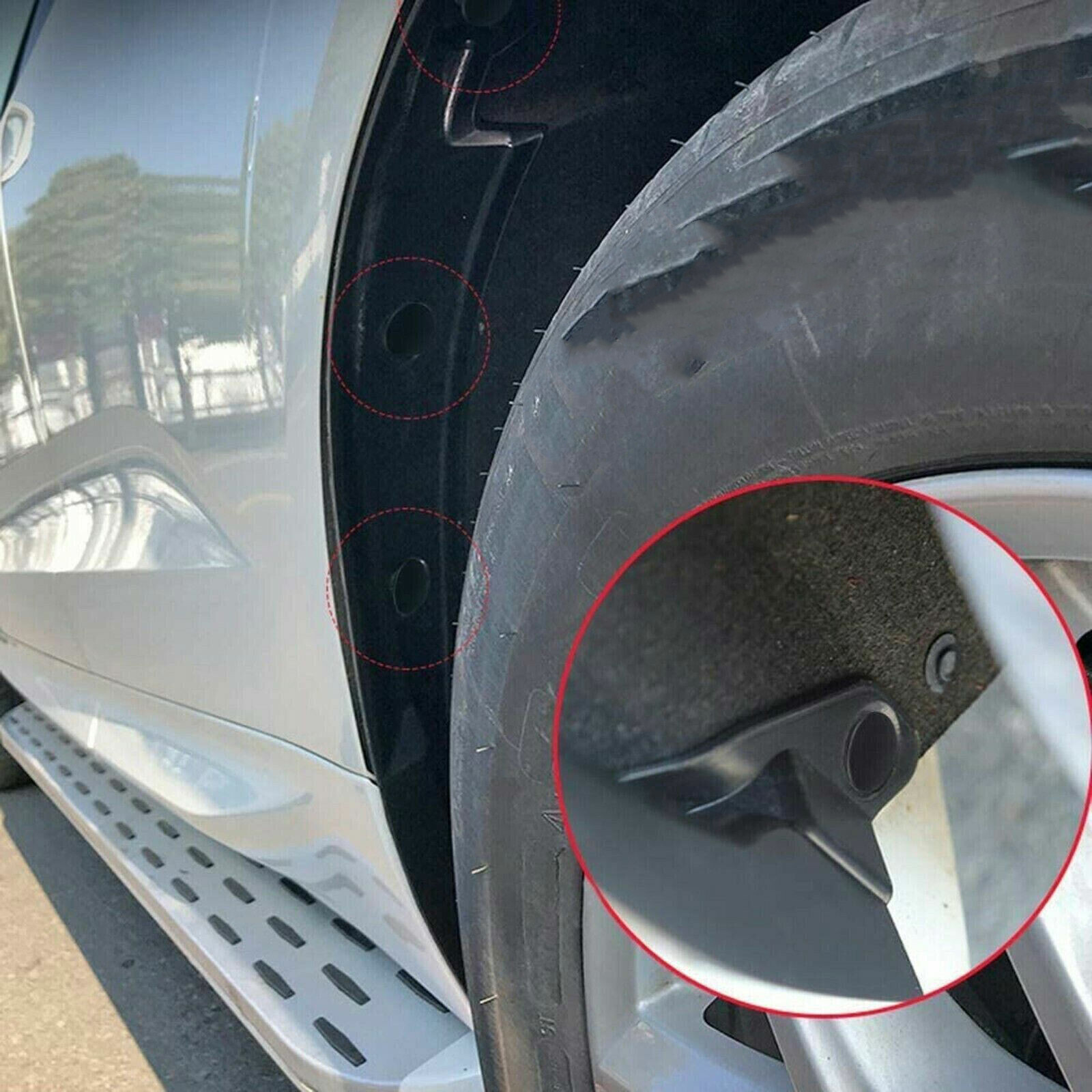 100Pcs Clip Car Push Pin Rivet Bumper Fender Liner Door Panel Retainer ...