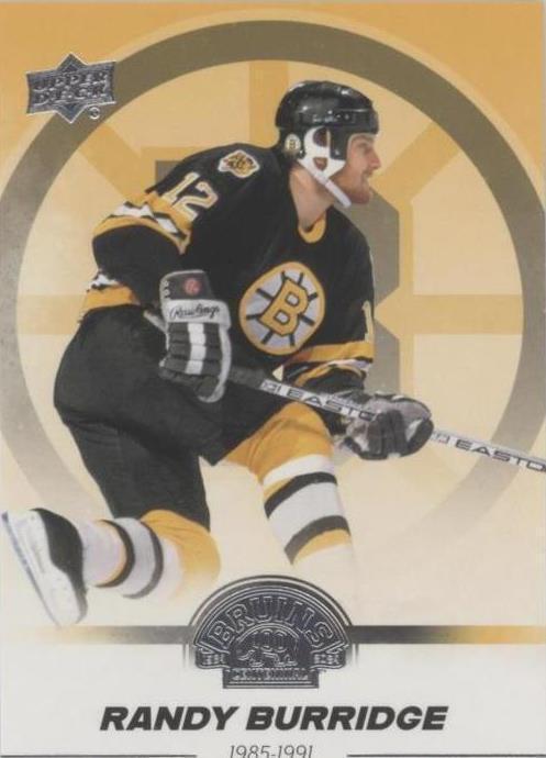 2023-24 Upper Deck Boston Bruins Centennial Box Set - Randy Burridge ...