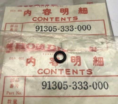 QTY 2 NEW OEM HONDA CB400 VT500 VT700 VT1100 O-RING 91305-333-000 | eBay