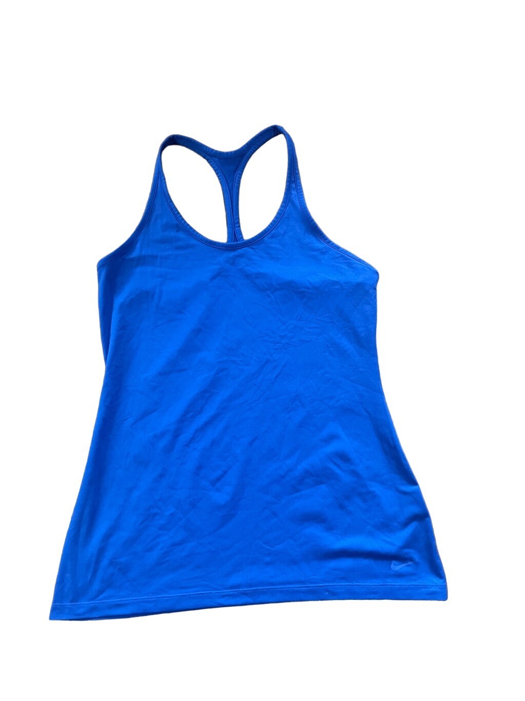 Nike dri-fit cobalt blue razorback athletic tank medi… - Gem