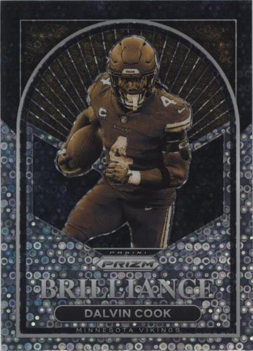 2022 Panini Prizm - Brilliance Dalvin Cook #B-16 No Huddle Prizm for ...
