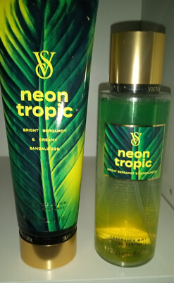 Victoria's Secret Neon Tropic Body Mist & Body Lotion | eBay