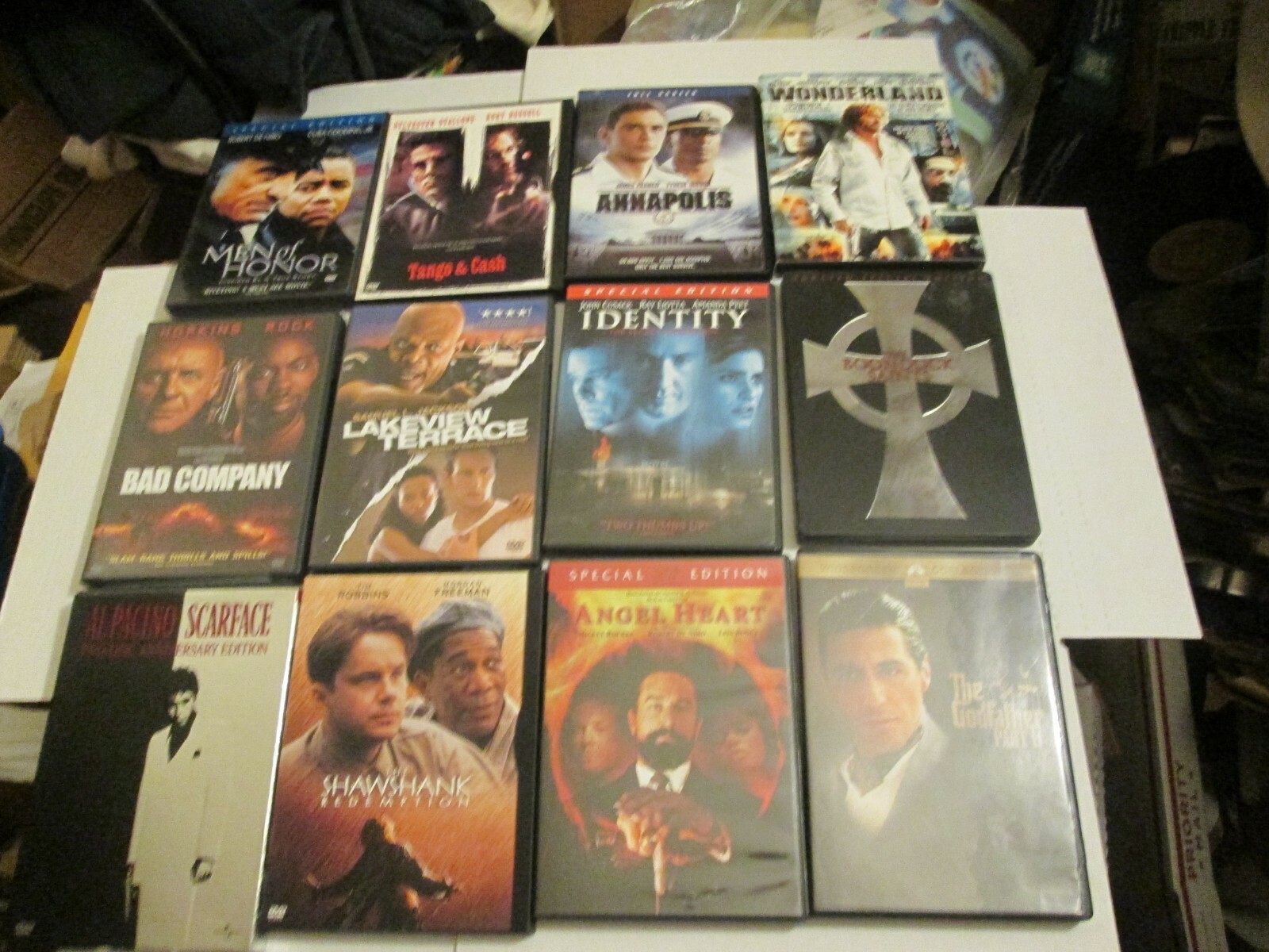 12 DVD lot NICE SHAPE RED chaos HANNA RIP MUNICH linewatch WINDTALKERS mrs smith | eBay