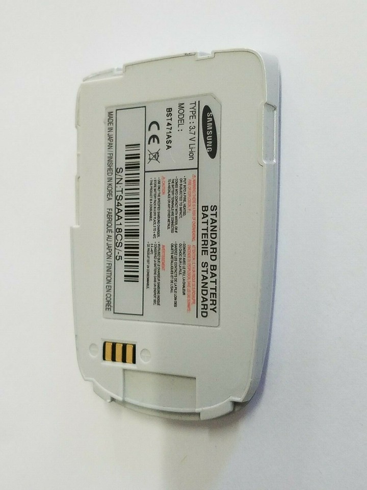 Rare Classic MyFaves Samsung BST471ASA Battery For T-Mobiile X495 X497 ...