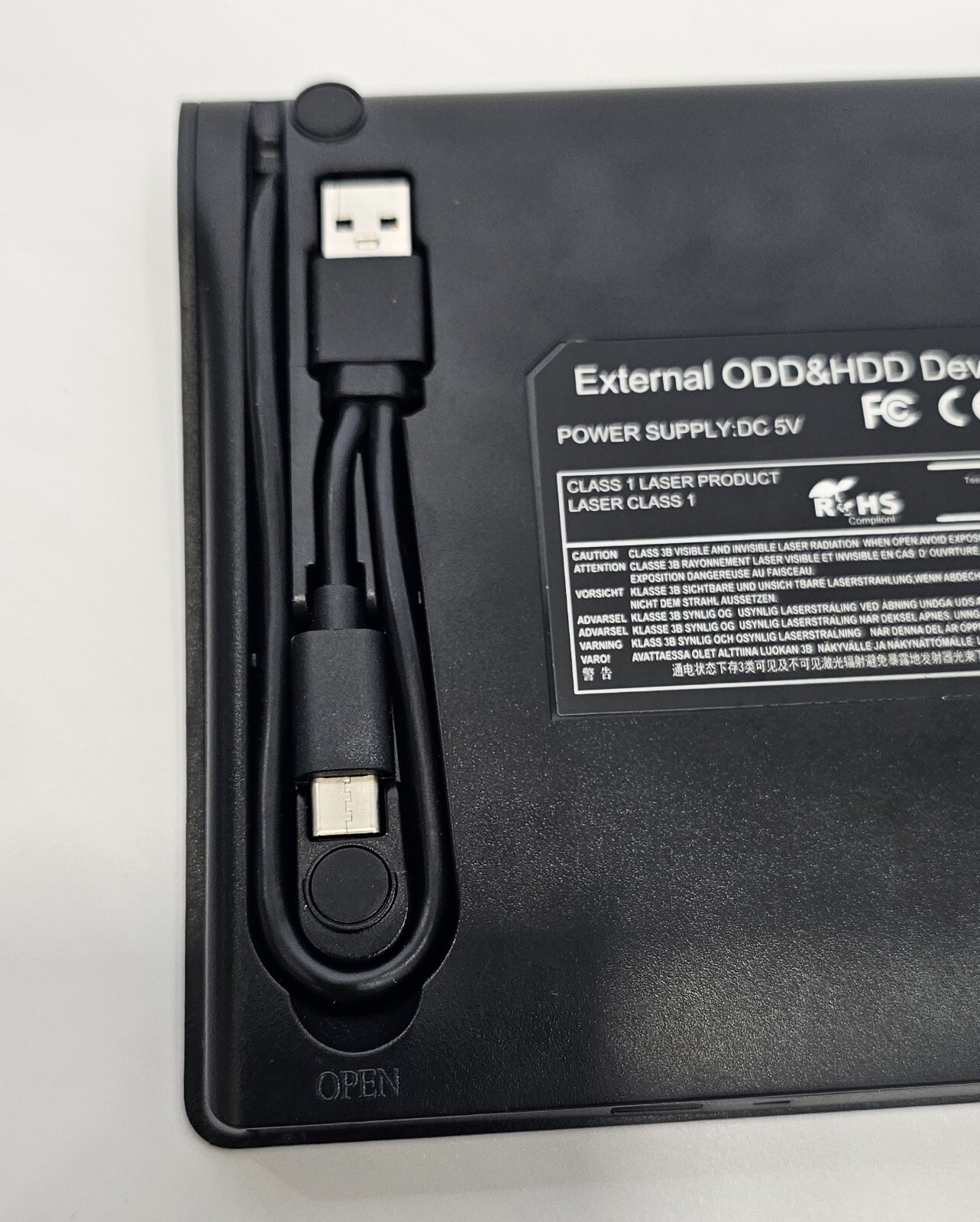 Crewoow External Odd&hdd Device, CD Drive Box Case, USB 3.0, Ultra Slim ...