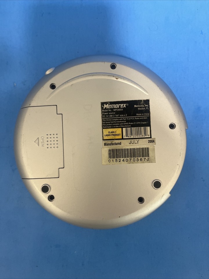 Memorex AM/FM CD MP3 Player With 120 Second Anti-Shock System Mod ...