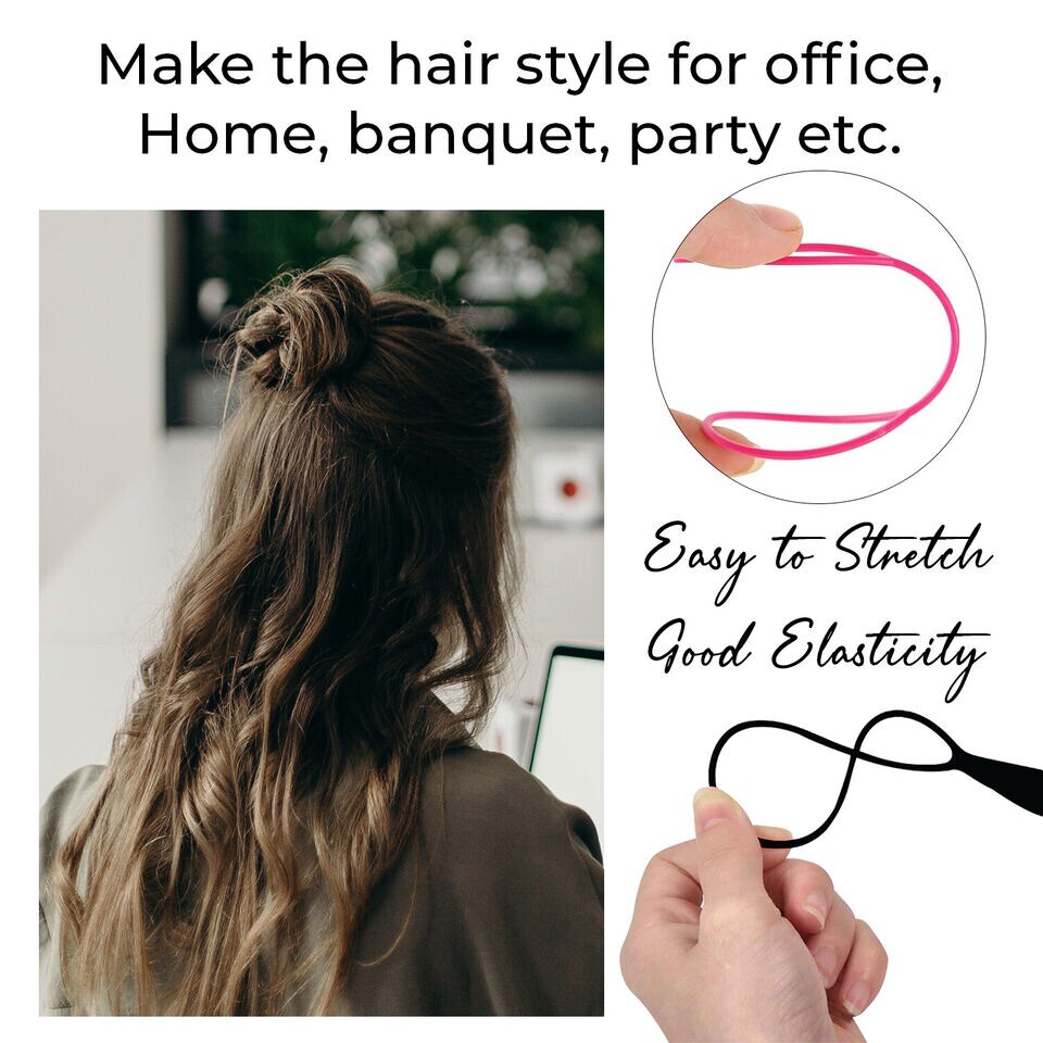 Topsy Tail Hair ponytail Maker Styling Braid Tool Diy Loop Women ...