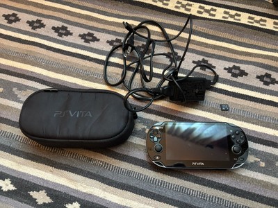 Playstation Vita PCH-1001 Black, Used Console with Power Cord, Memory ...