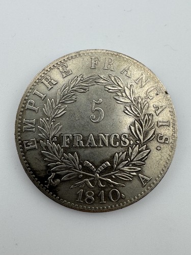 Napoleon 5 Francs 1810 France Empire Français Uncertified | eBay