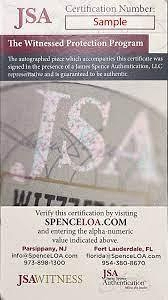 Walter Jones Signed Seattle Seahawks Jersey (JSA COA) 9×Pro Bowl Tackle ...