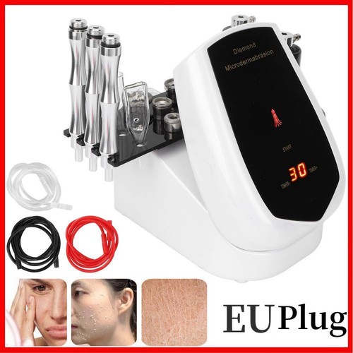 3 in 1 Microdermabrasion Dermabrasion Facial Peel Vacuum Spray Machine ...