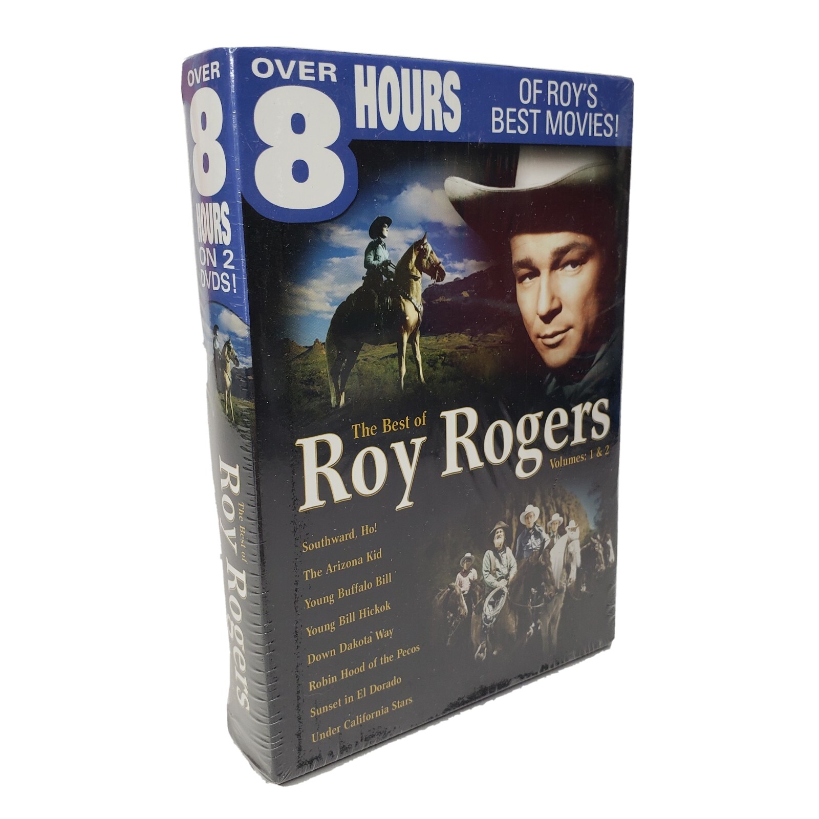 Roy Rogers: Best of 1 & 2 DVD Over 8 Hours of Roy's Best Movies New ...