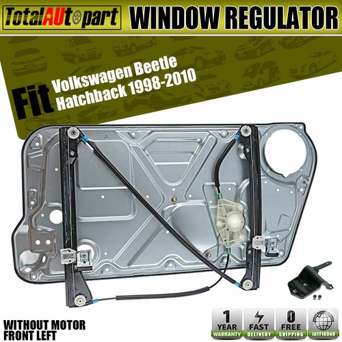 Window Regulator w/ Panel w/o Motor for Volkswagen Beetle 1998-2010 749 ...
