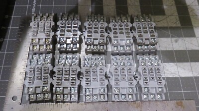 Lot of 10 Potter & Brumfield 27E121 Relay Socket 300V 15A | eBay