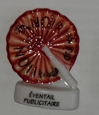 fève unité série Eventail publicitaire 12 | eBay
