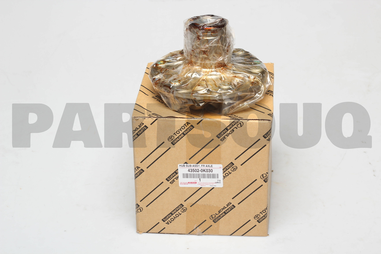 435020K030 Genuine Toyota HUB SUB-ASSY, FRONT AXLE, RH/LH 43502-0K030 ...