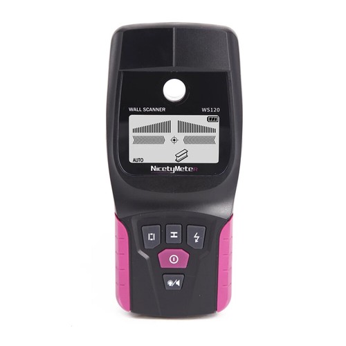 WS-120 Handheld Wall Scanner Detector Metal Wood Cable Wire Stud PVC ...