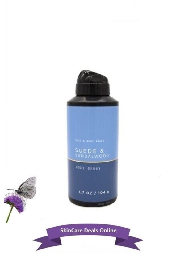 Bath And Body Works Suede & Sandalwood Body Spray for Men | eBay